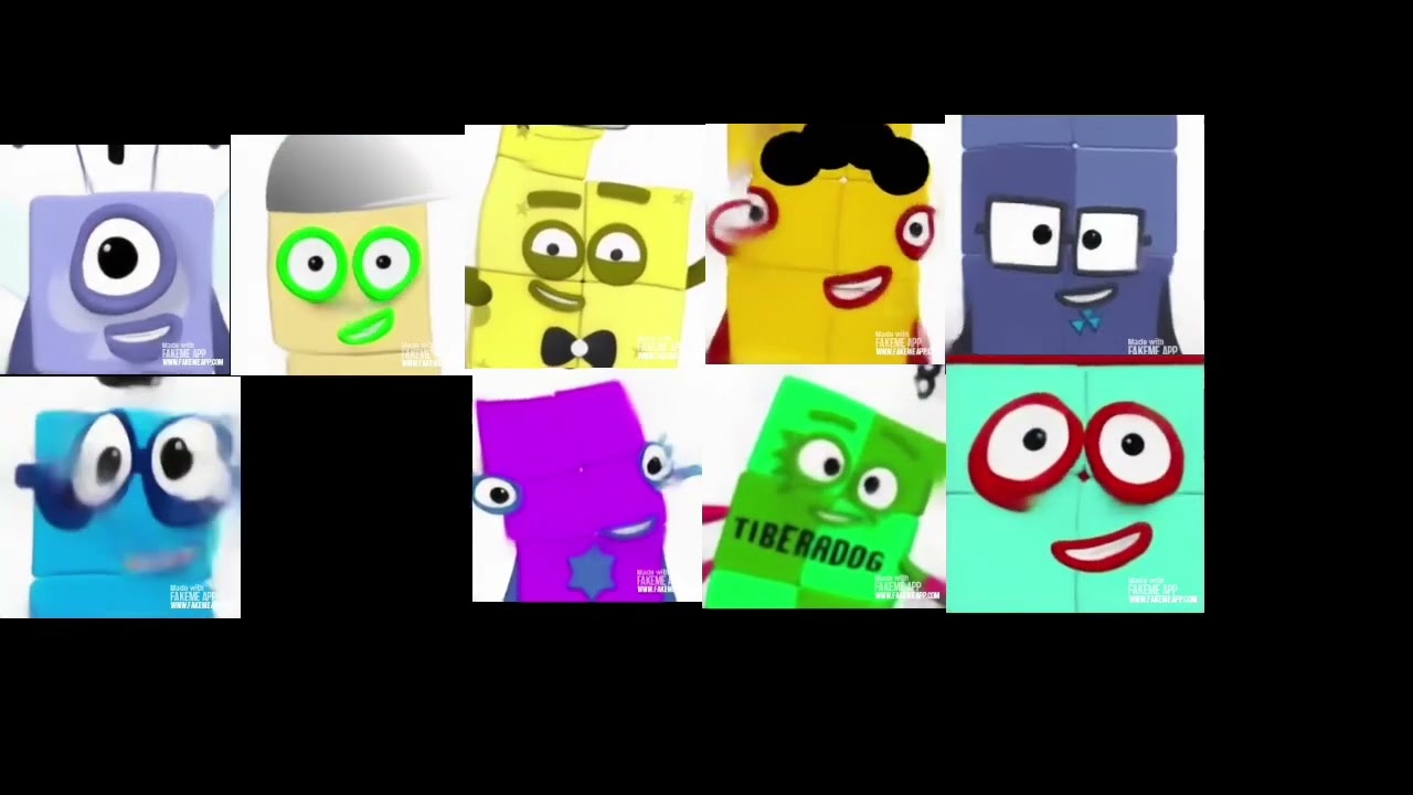 NumberFangram Sings U N C L E A R - YouTube