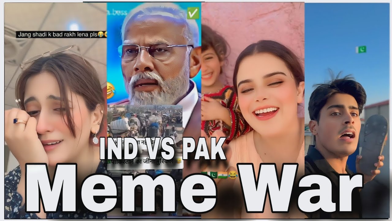 India Vs Pakistan Meme War 😆 part_2 - YouTube