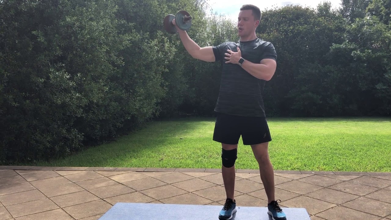 Single Arm Lateral Raise - YouTube