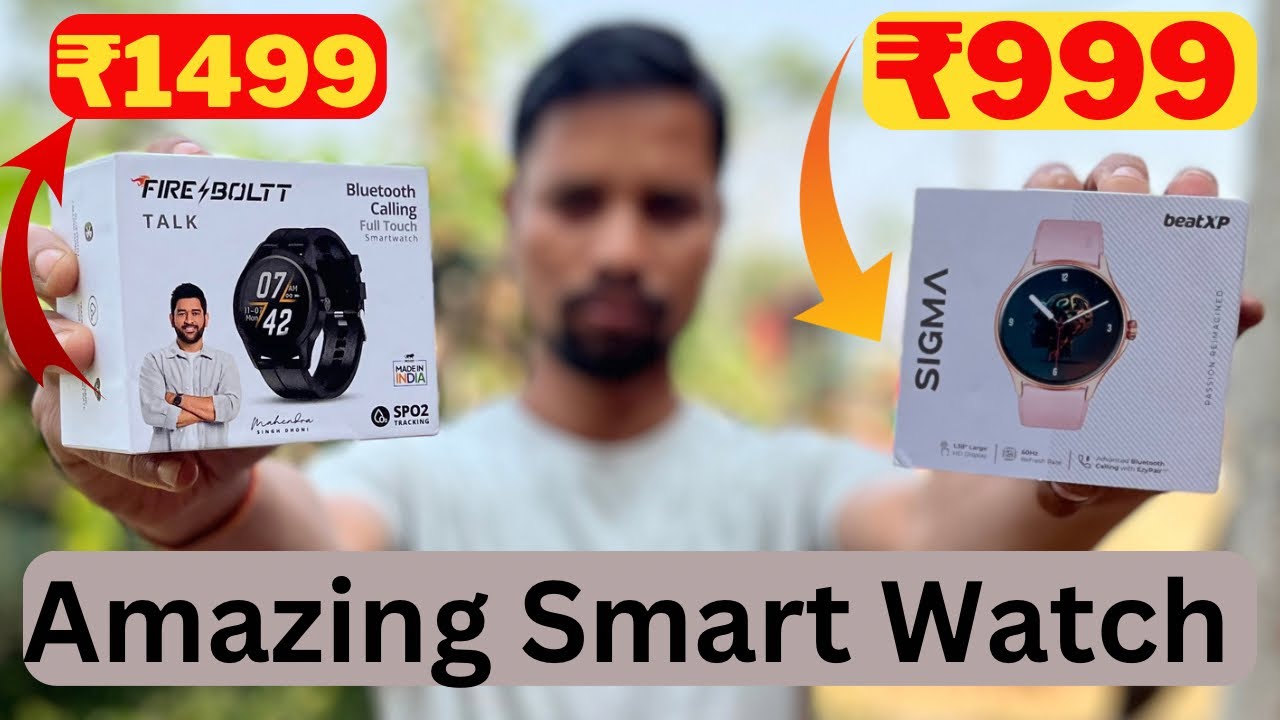Best Smart Watch Under ₹1499 👌👌Detailed Comparison 🔥Fireboltt Talk ...