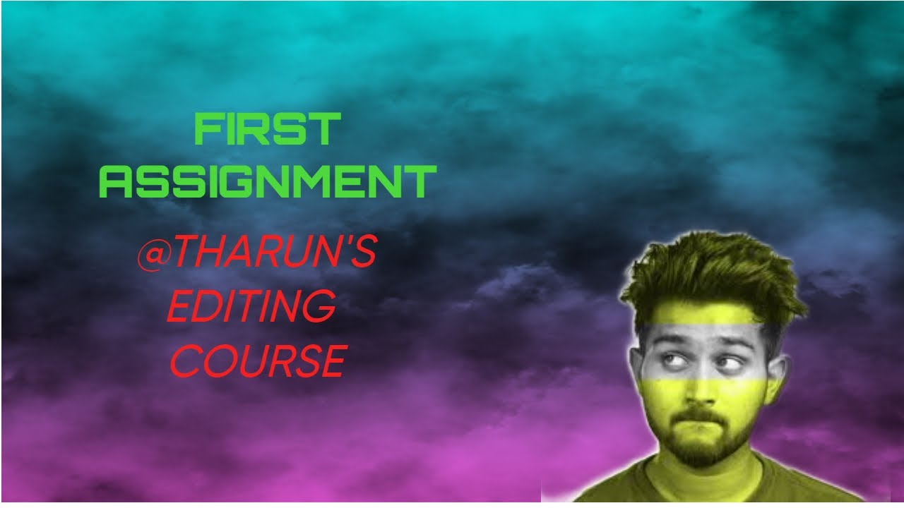 First Assignment Youtube 4438