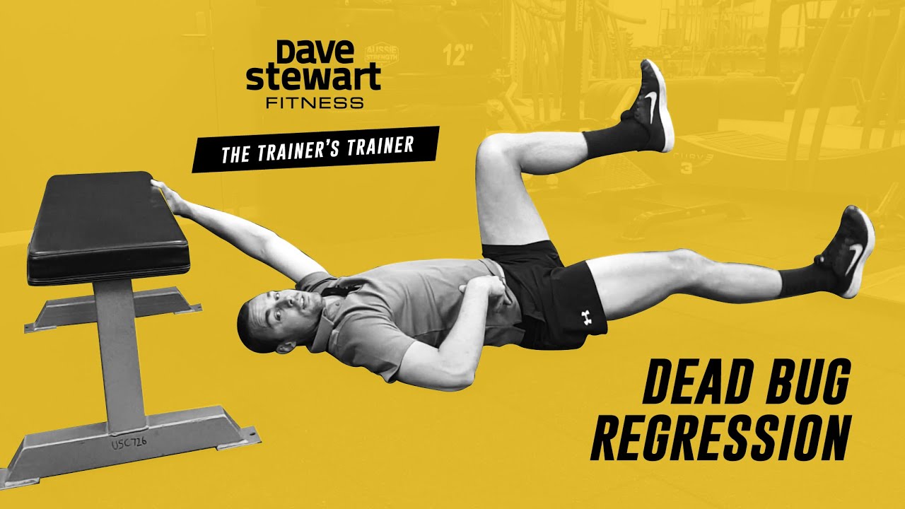 Dead Bug regression - If your client struggles to do the Dead Bug ...