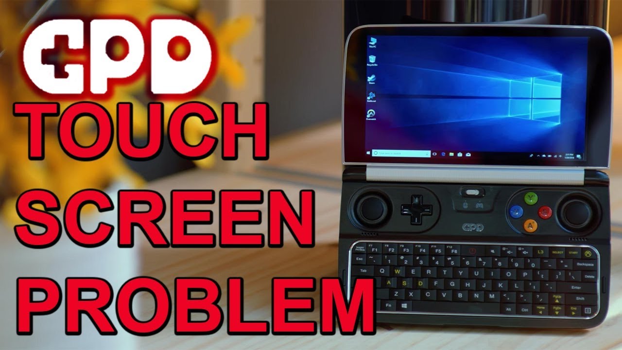 GPD WIN2 TOUCH SCREEN ISSUE - YouTube