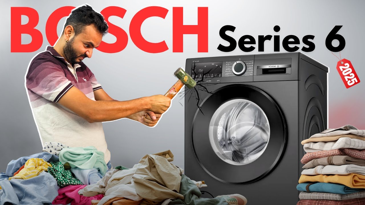 BOSCH FRONT-LOAD WASHING MACHINE (Series 6) UNBOXING AND REVIEW 2025 ...