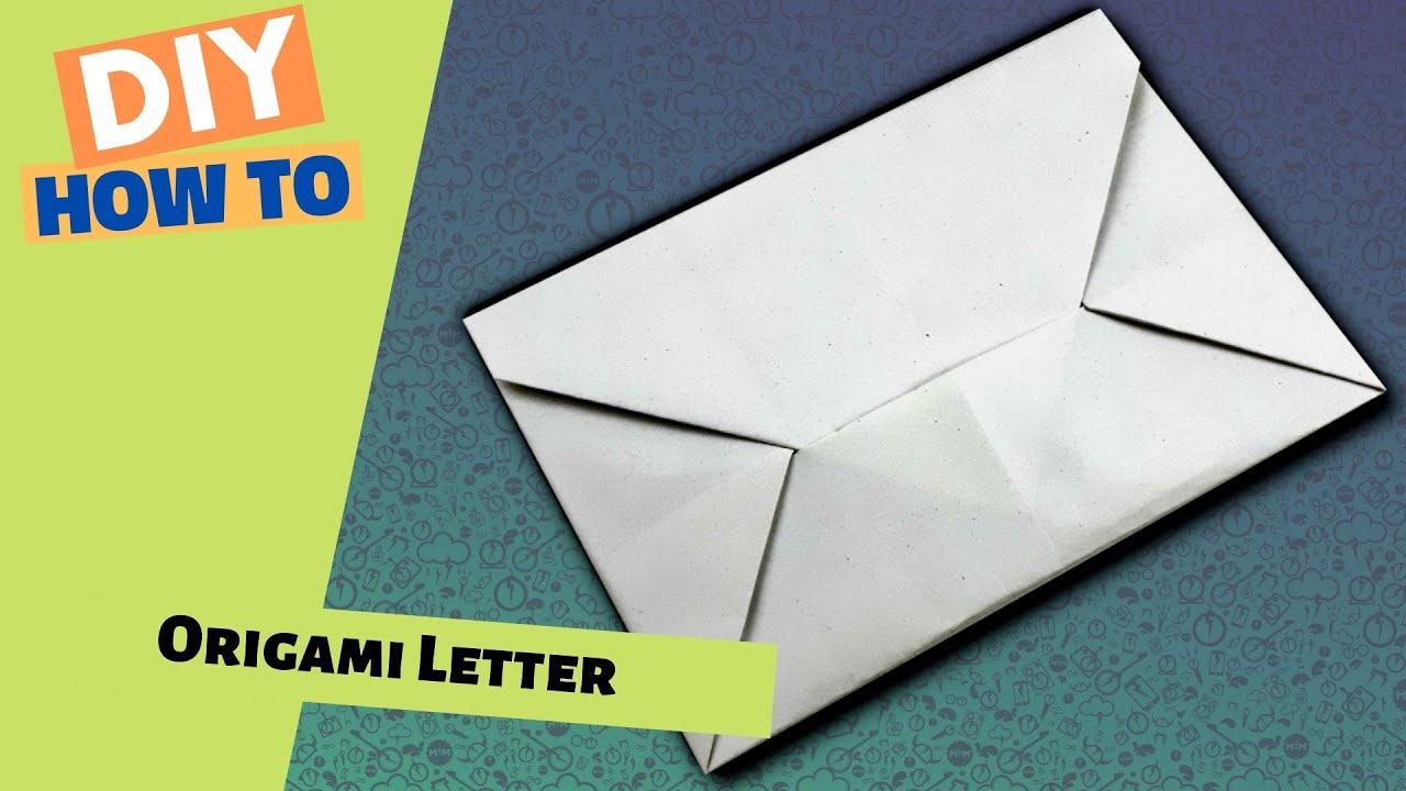 Origami Letter | How to make paper envelope - YouTube