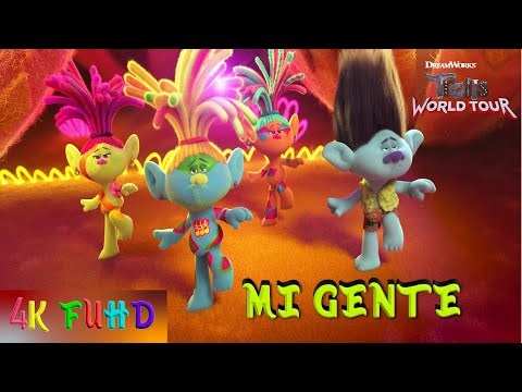 Trolls Mi Gente Song | Full Video Song | TROLLS WORLD TOUR Movie 2020 | J Balvin | 4K Ultra FUHD