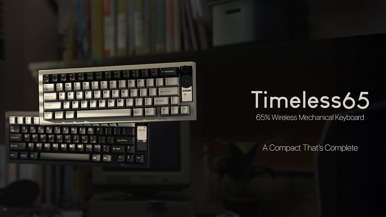 Introducing Noir Timeless65 Mechanical Keyboard - YouTube
