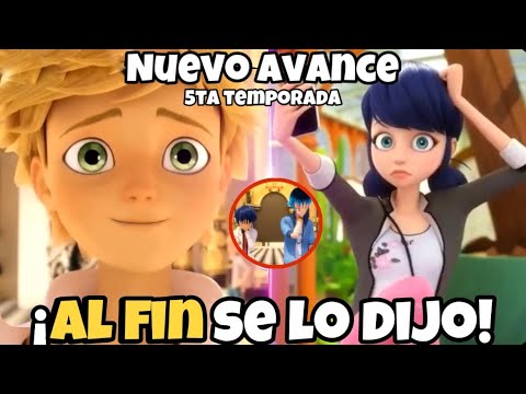 Adrien le DICE a Marinette que ESTÁ ENAMORADO de ELLA en NUEVO AVANCE ...