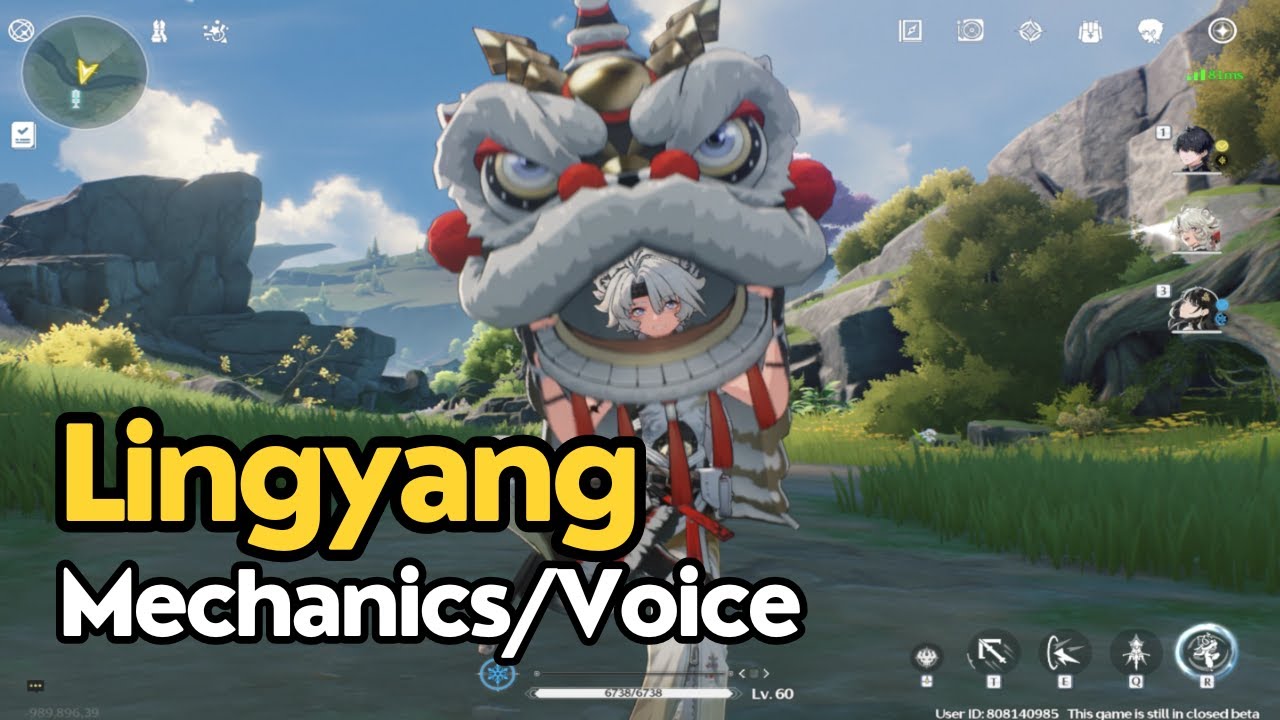[Wuthering Waves: CBT 2] Lingyang Showcase - YouTube