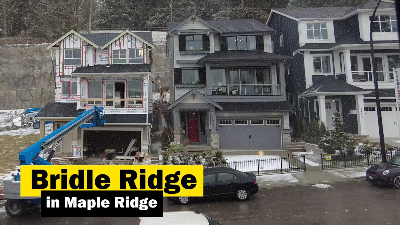 Bridle Ridge Maple Ridge Detached Homes For Sale - YouTube