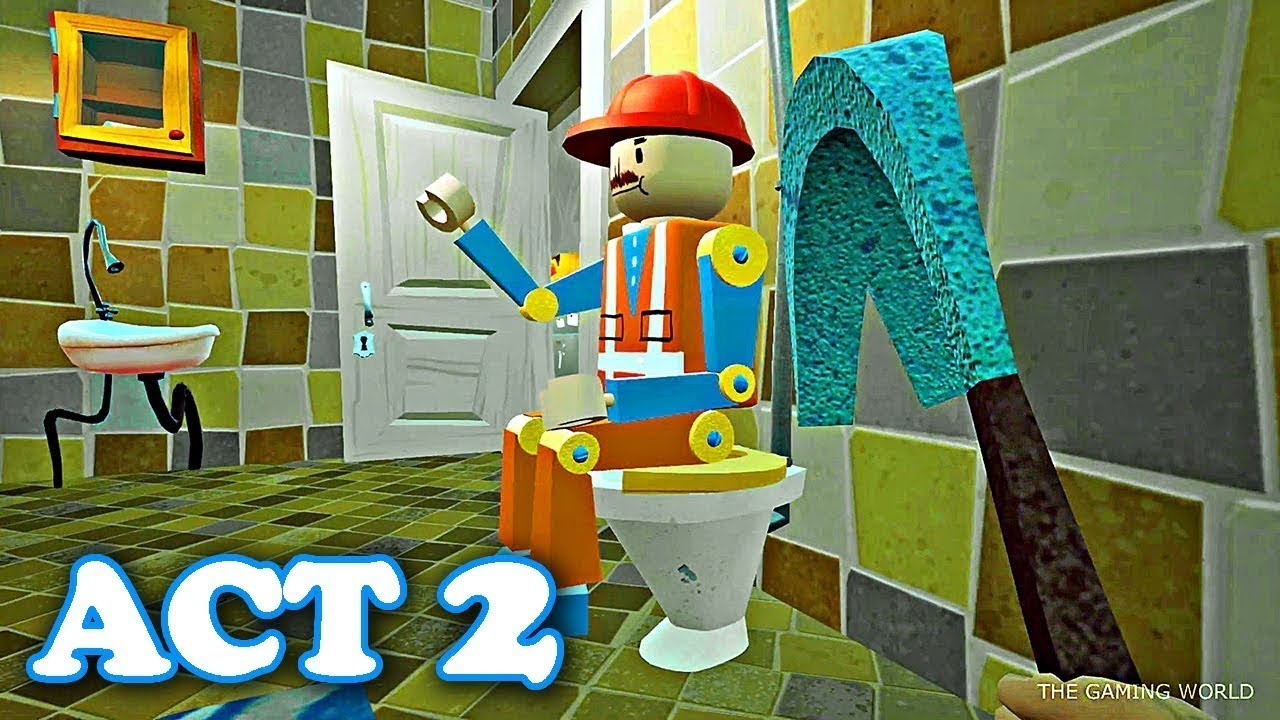Hello Neighbor The Neighbor is chasing me!!!! Part 3 - YouTube