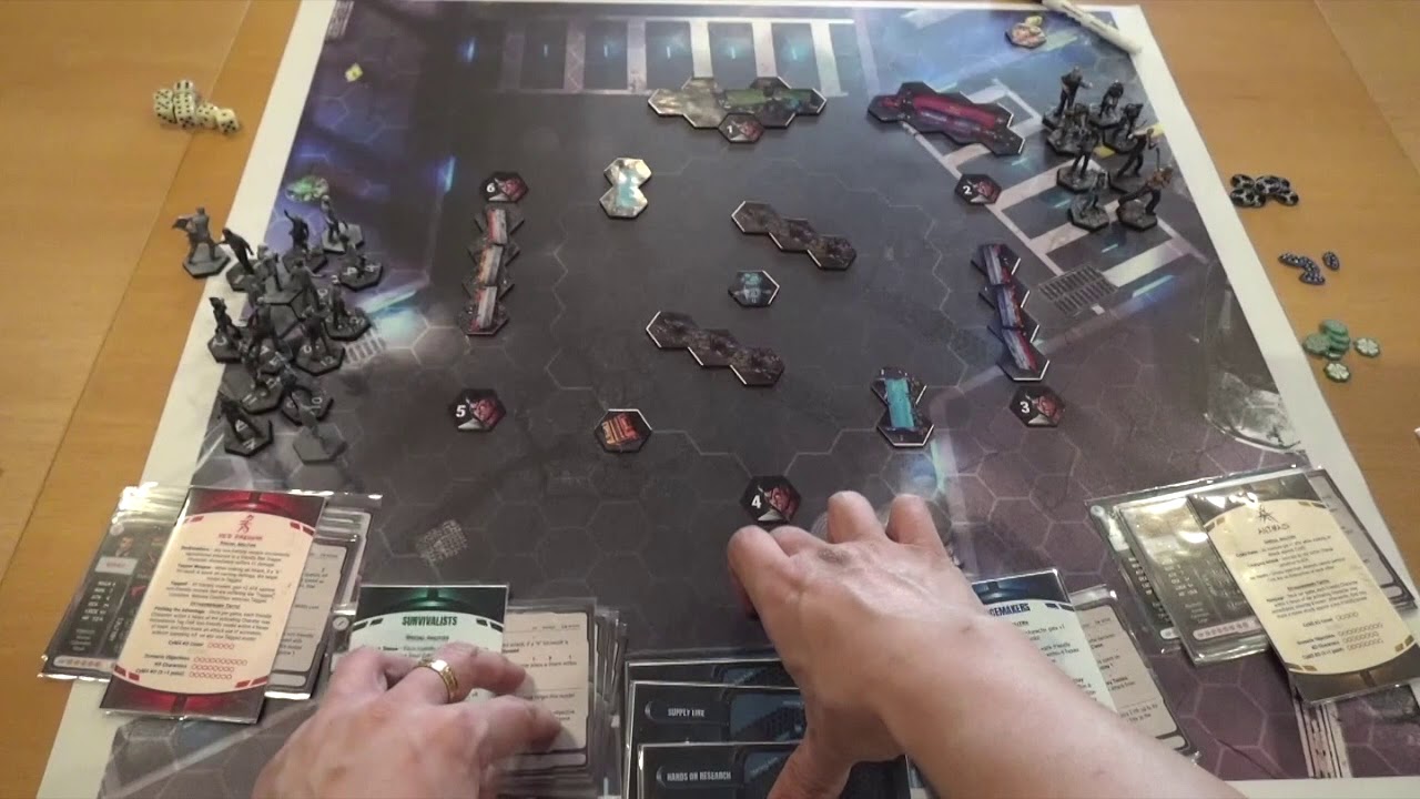 Omicron Protocol - Learn to Play Video 1 of 6 - Setup and Team Selection - YouTube