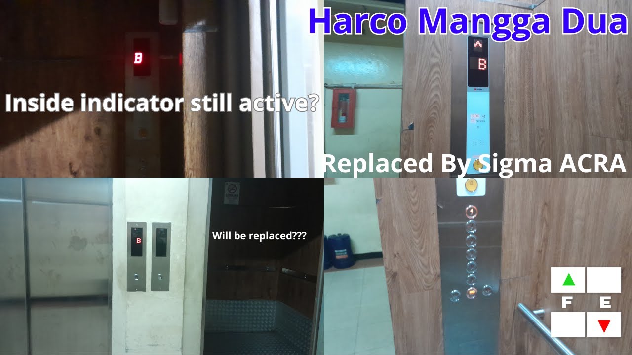 Sigma IRIS NV Replaced By Sigma ACRA (Generic) Freight Elevator At Harco Mangga Dua - YouTube