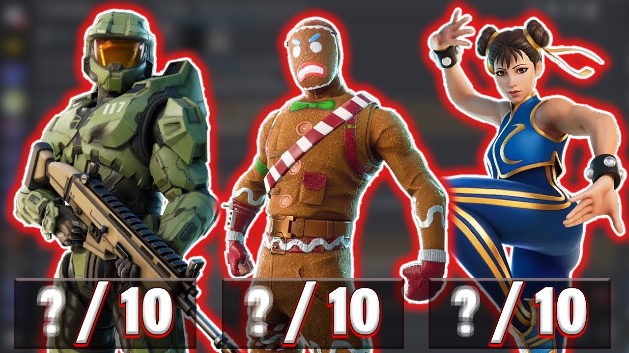 Ranking YOUR Favorite Fortnite Skins! - YouTube