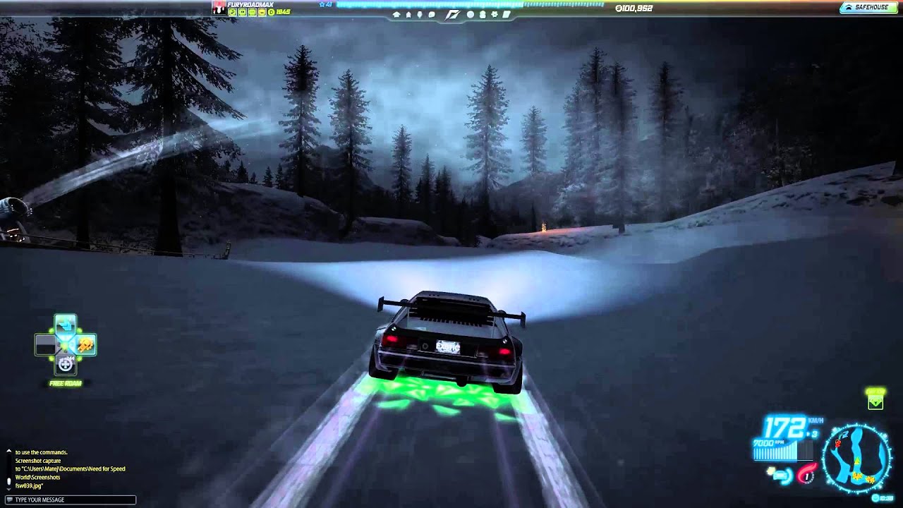 Need for Speed World - Snow jumping 2015 - YouTube