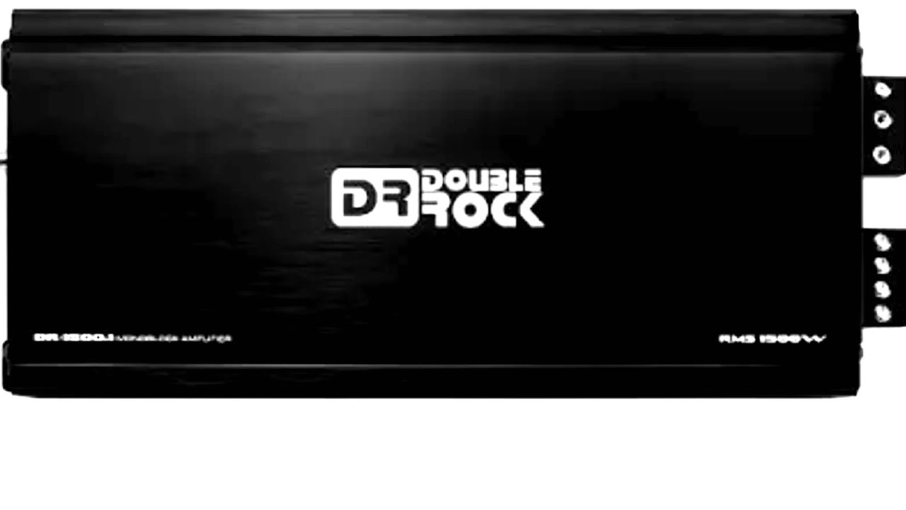 DR-1500.1 Double Rock Amplifier, Unboxing & Review - YouTube