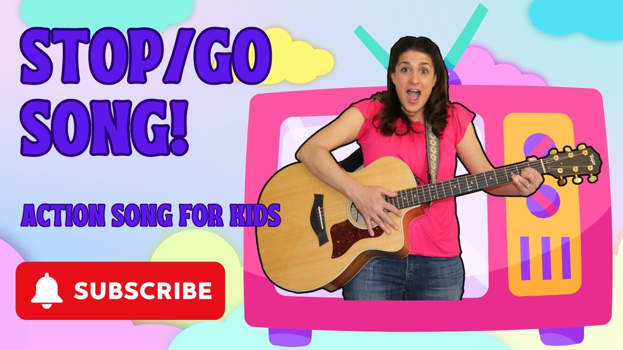 Stop/Go Song - Brain breaks and action songs for kids - YouTube