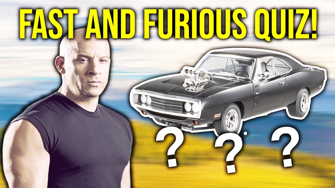 Guess The Car by "Fast & Furious" Character | CAR QUIZ - YouTube