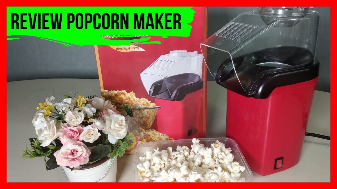 Review Popcorn Maker || Buat popcorn sendiri di rumah - YouTube