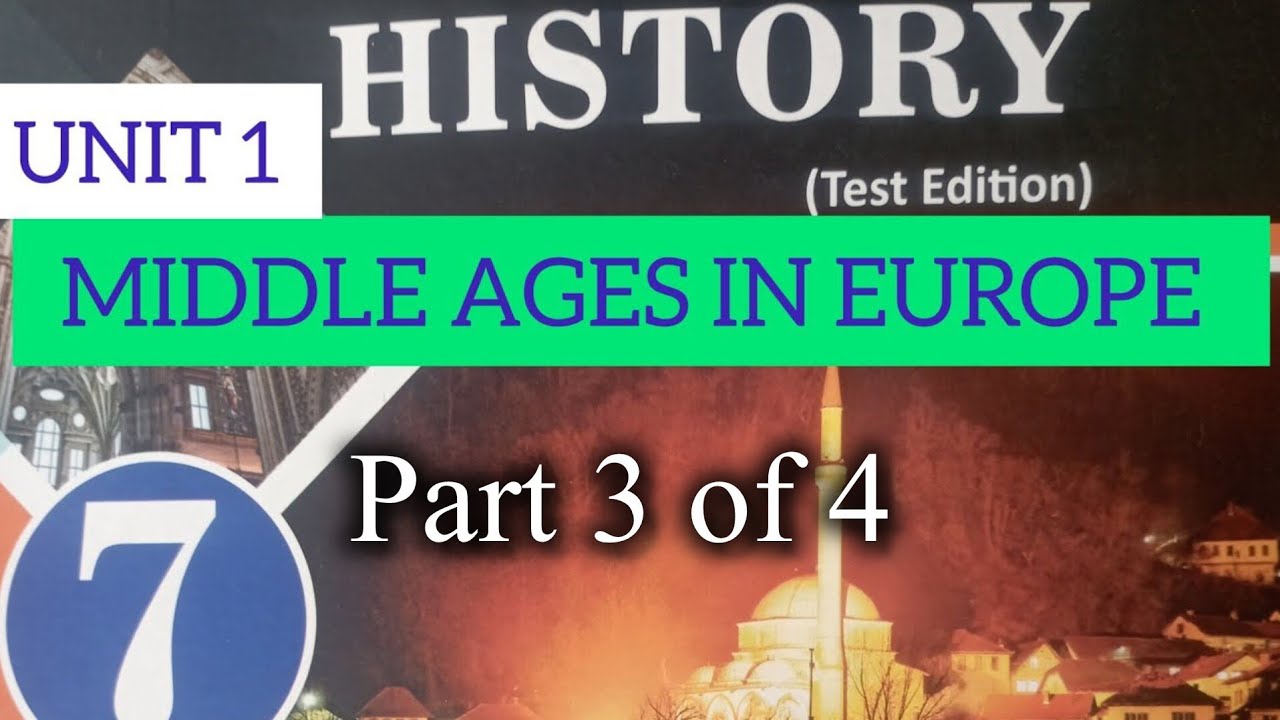 7th class History Unit 1 English medium KPK New Text book | Middle ages ...