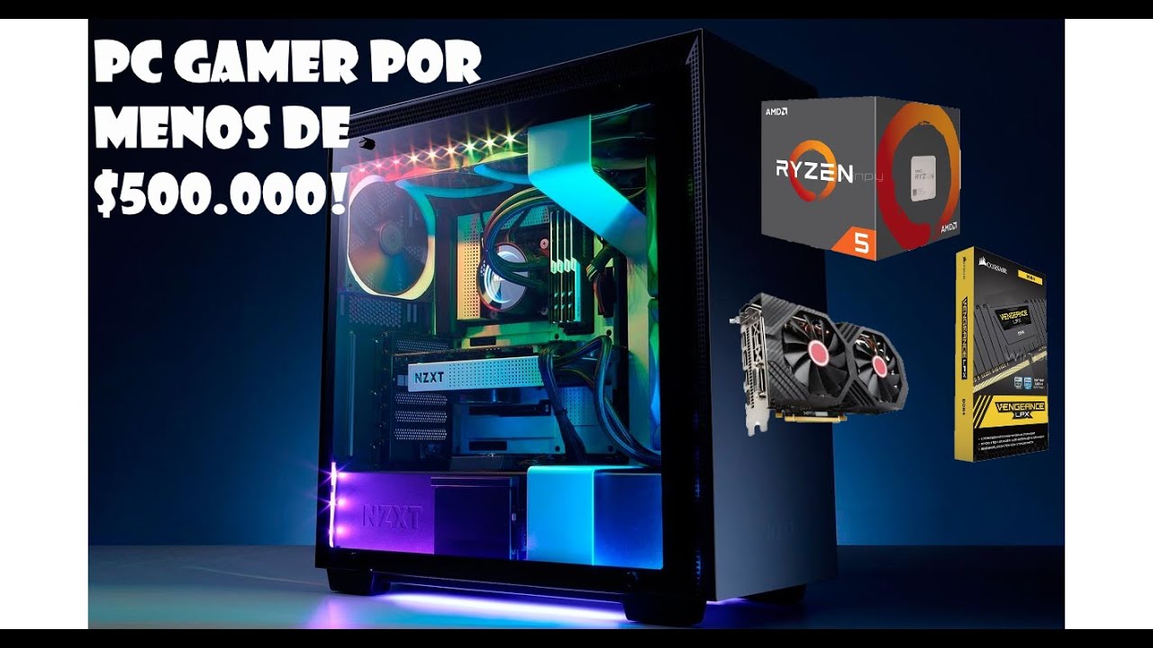 PRESUPUESTO PARA PC GAMER A $500.000 CHILE - YouTube