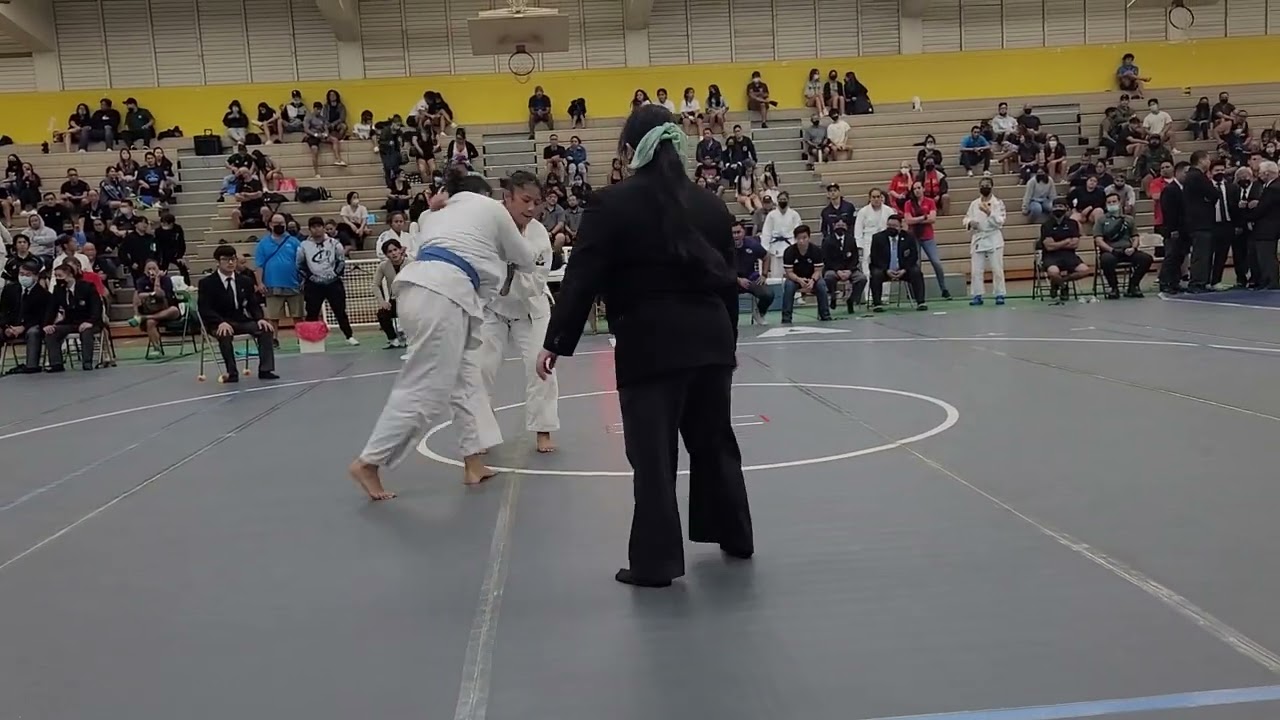 154: Zylee Kuikahi (Waipahu) vs. Kaui Lee-Tynan (Kapolei), OIA Judo ...