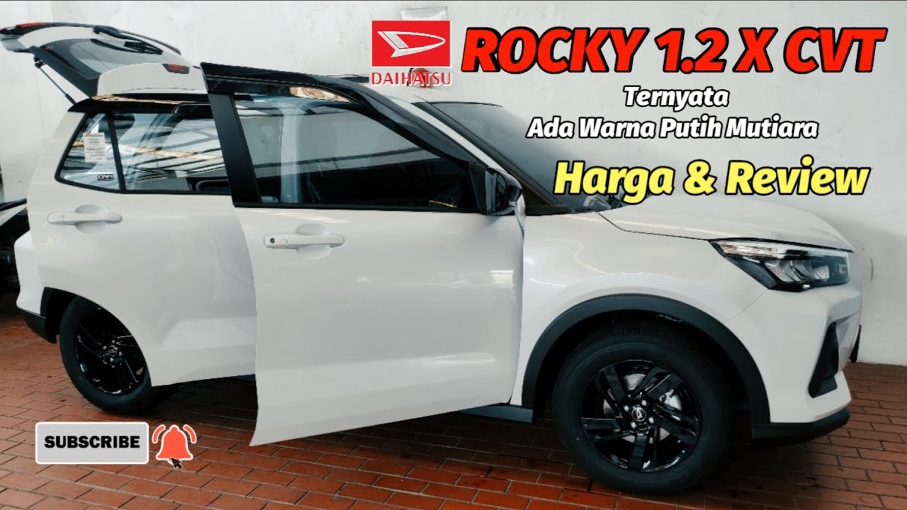 Daihatsu ROCKY 1.2 X CVT Harga & Review || ROCKY tipe X 1.200cc warna ...