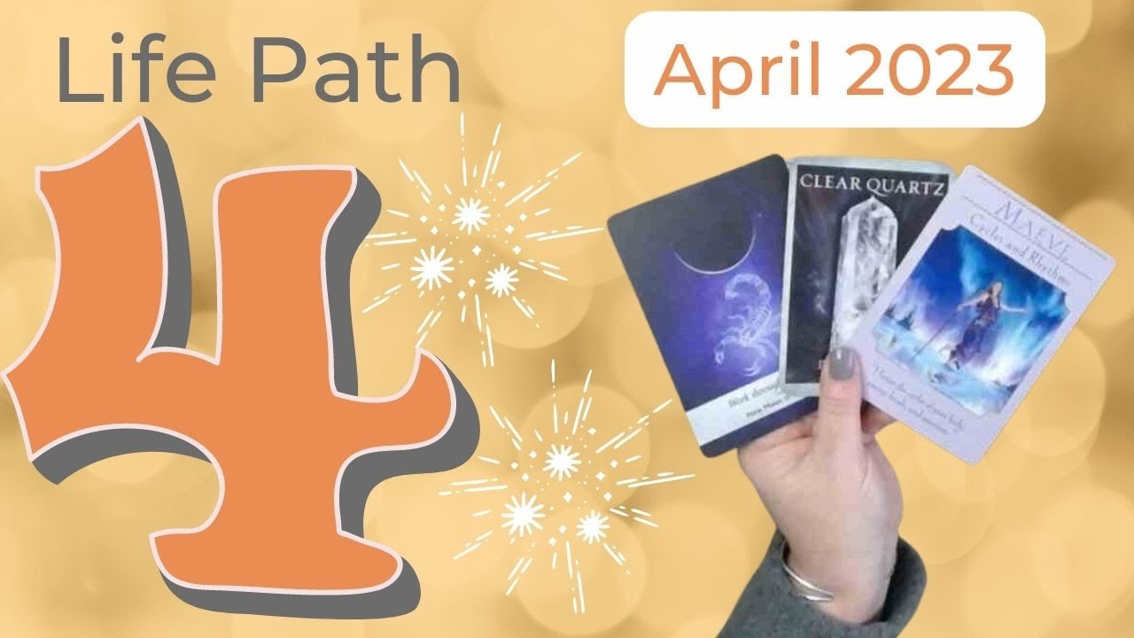 Life Path 4 April 2023 Numerology - YouTube