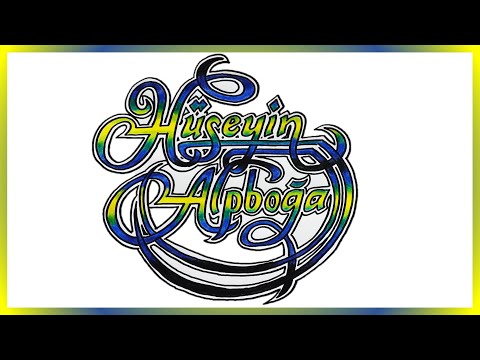 Hüseyin Alpboğa - Calligraphy İstek İsimler #24
