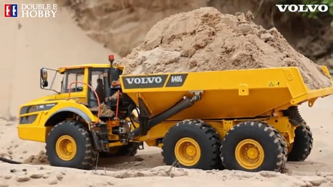 Remote Control Volvo Hauler A40G | Double E Hobby E017 - YouTube