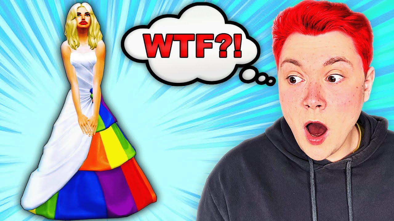 Rating The Most CURSED Sims 4 CAS Items - YouTube