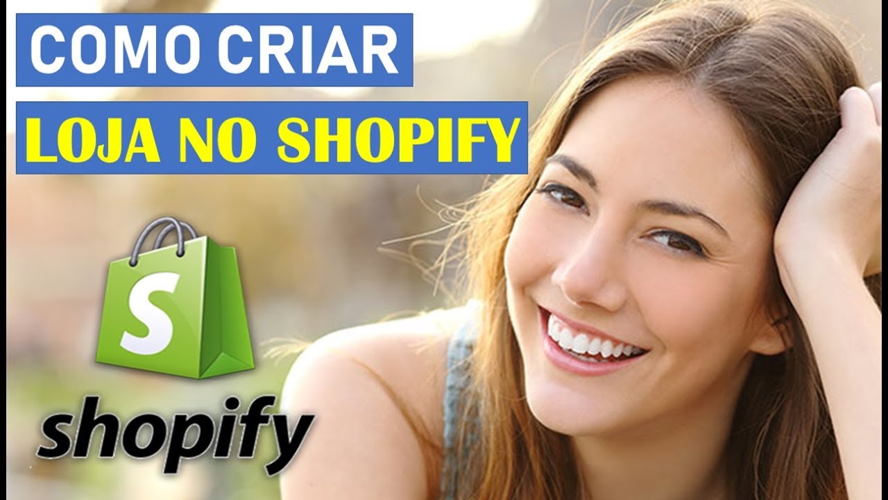 Como Criar Uma Loja Virtual no SHOPIFY 2020| Shopify Como Funciona ...