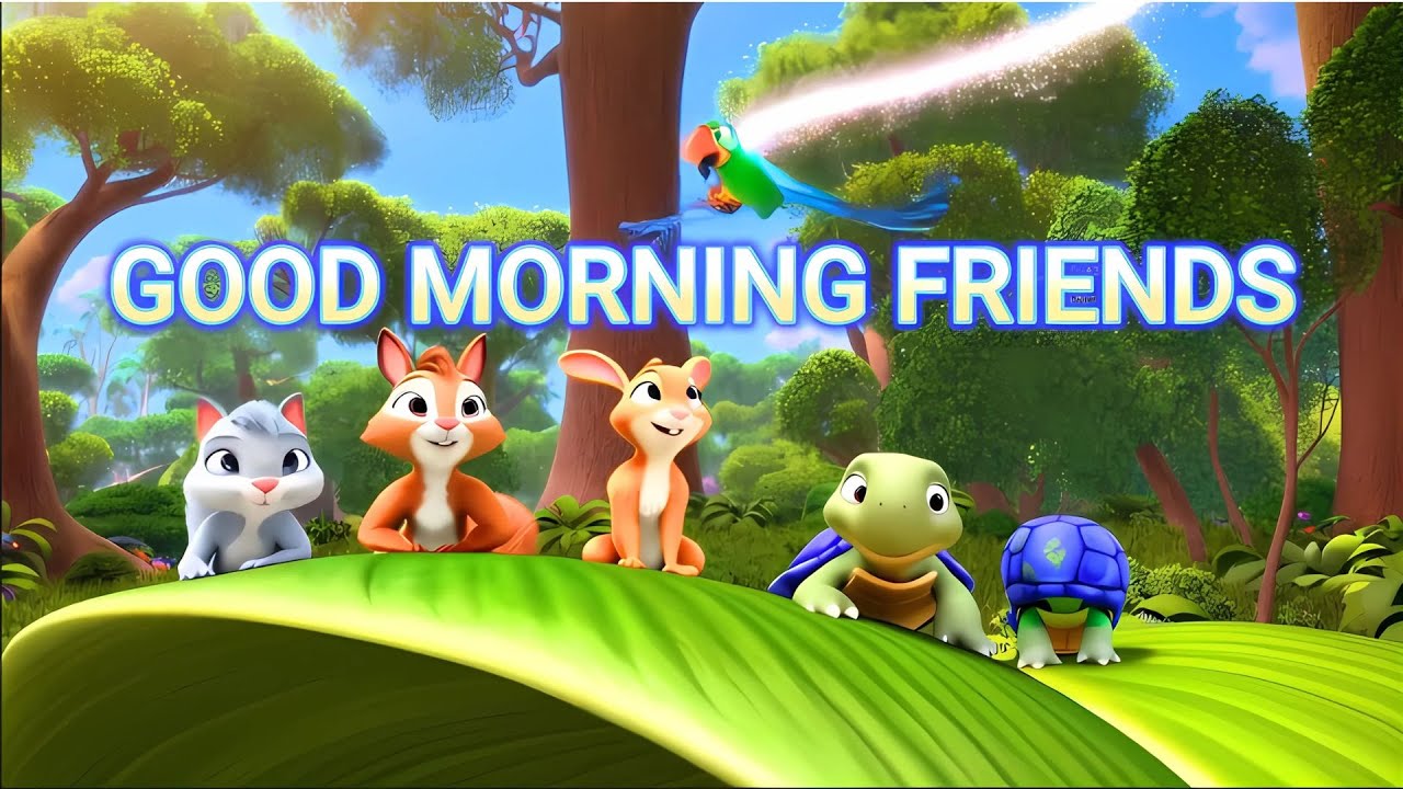 Good Morning Song: Sunny's AMAZING Morning Adventure! - YouTube