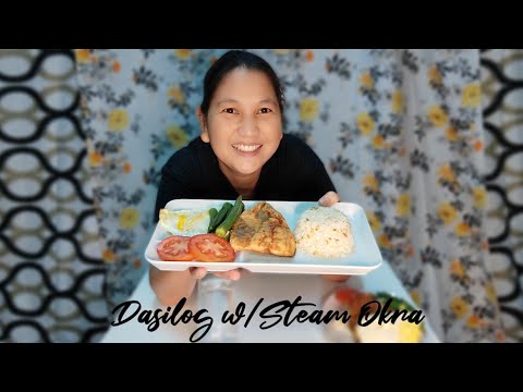 Dasilog with Steam Okra - YouTube