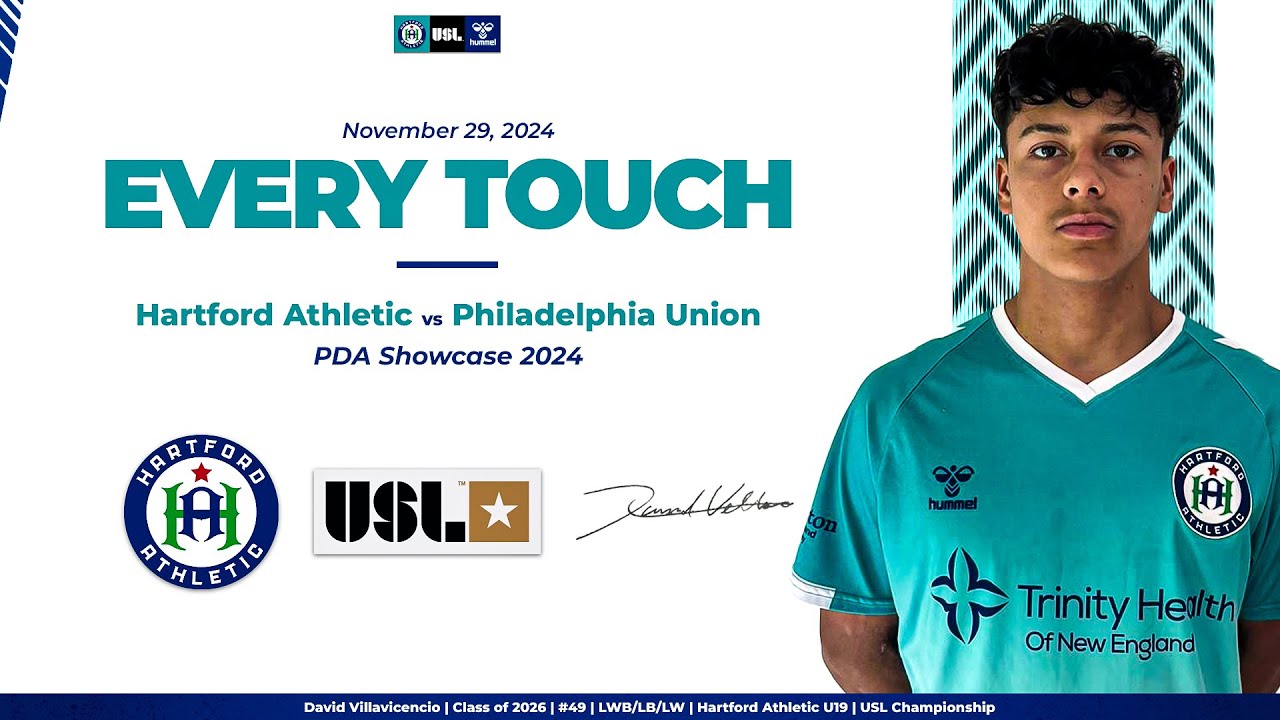 David Villavicencio | 2026 | LB/LWB | Every Touch vs Philadelphia Union ...