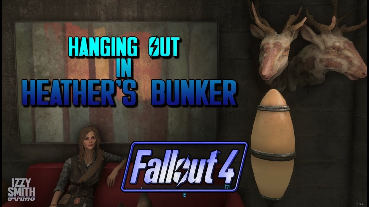 "Hanging Out In Heather's Bunker" - Fallout 4 - S1E49 - (Feat. Heather ...