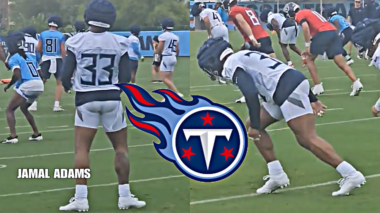 Tennessee Titans FULL Training Camp DAY 1 HIGHLIGHTS: Jamal Adams ...