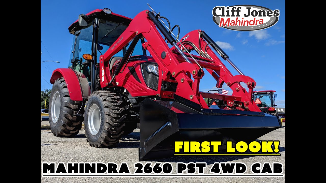 2020 Mahindra 2660 PST 4WD Cab Tractor - YouTube