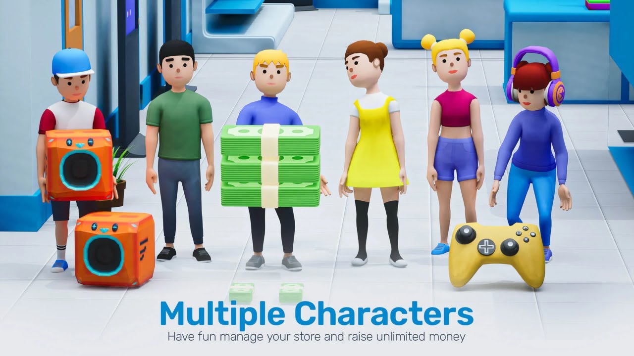 Electronics Mart Simulator 3d Gameplay Android Mobile - YouTube