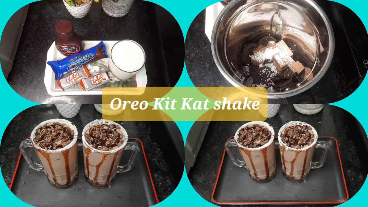 Oreo Kit Kat Shake #video #oreoshake #kitkatshake #oreokitkatshake # ...