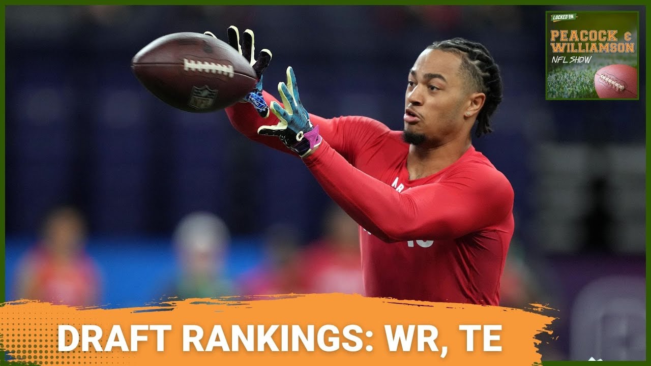 WR and TE 2023 NFL Draft Rankings - YouTube