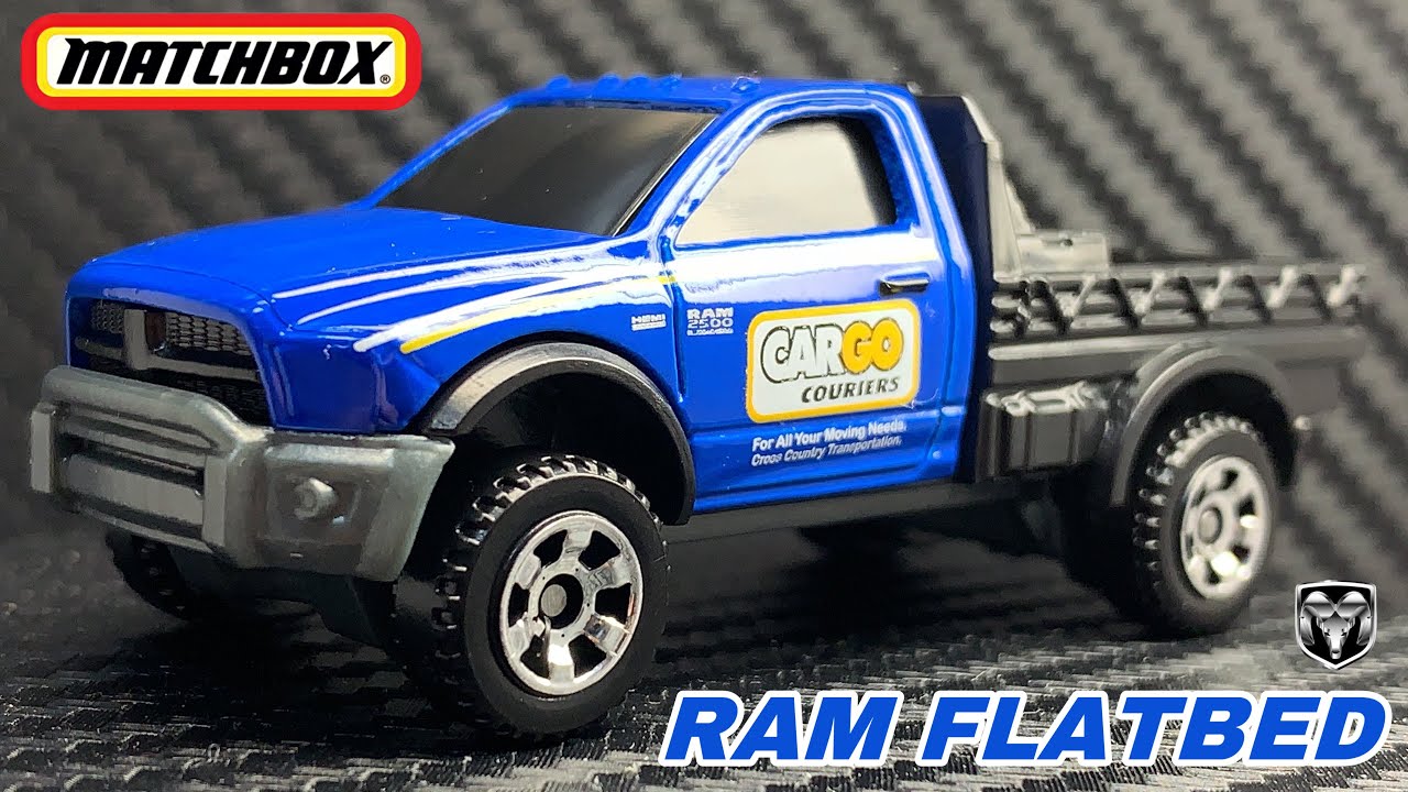 MATCHBOX 2016 RAM FLATBED - YouTube