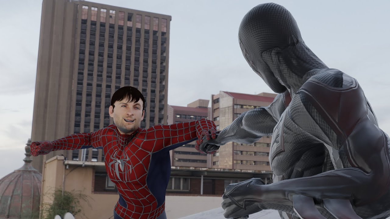 Bully Maguire joins Spider man across the spider verse - YouTube