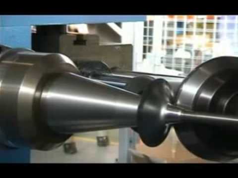 shear forming - spinning - machining on a ZENN CNC metal spinning ...