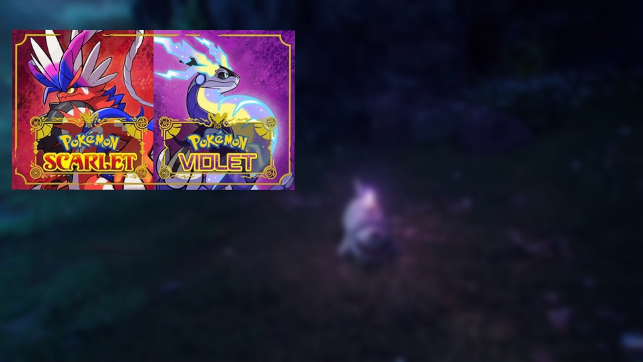 A new Ghost-type Pokémon appeared in paldea!! Pokémon Scarlet and ...