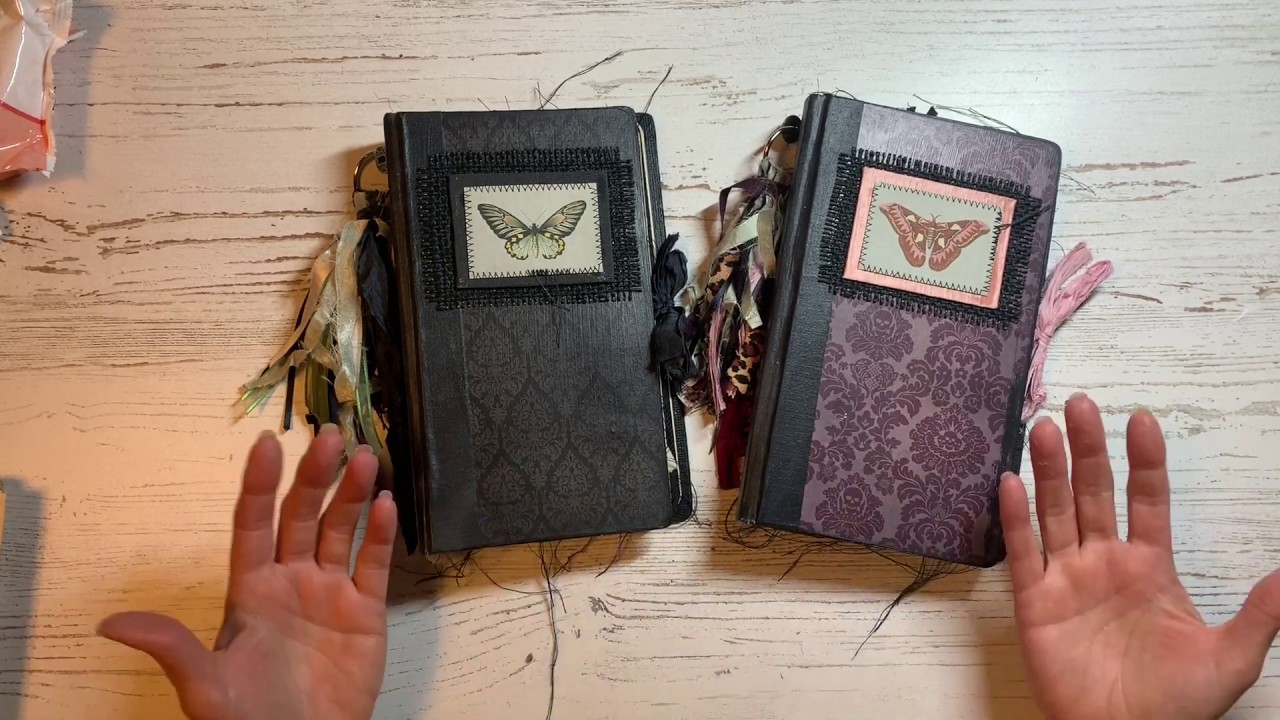 Practical Magic Themed Junk Journal Flip - Sally and Jilly Journals ...