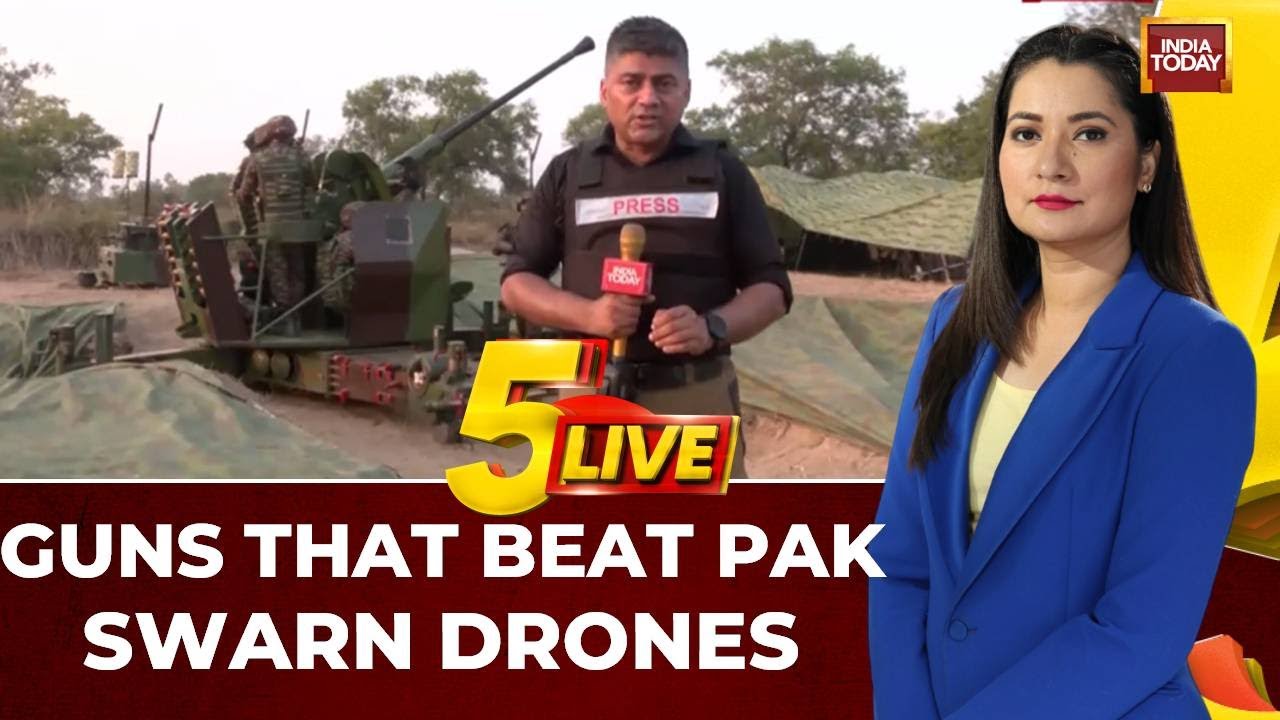 India Today: Army's Air Defence Thwarts Pakistani Drone Attacks During ...