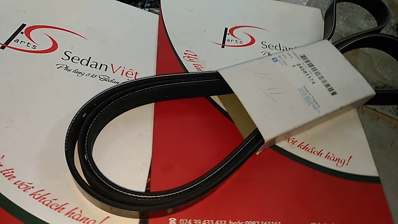 24581174,6PK2870 dây curoa máy phát 2.8 Chevrolet Colorado 2013-2016 ...