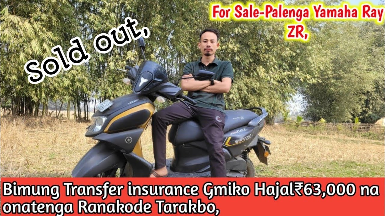 Yamaha Ray ZR Palenga 2021 Model Tarakbo Scooty Namasa, - YouTube