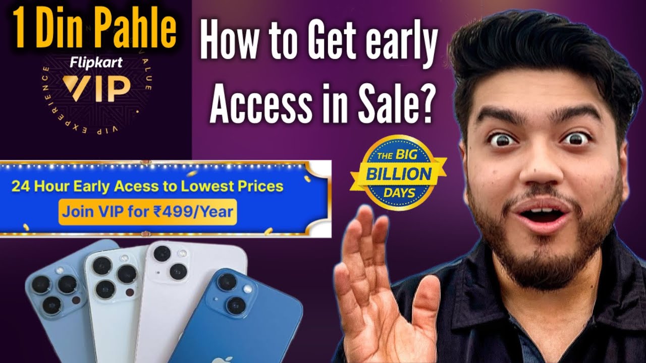 Flipkart Early Access Pass ₹99 & Vip membership 🔥 Amazon Prime ...